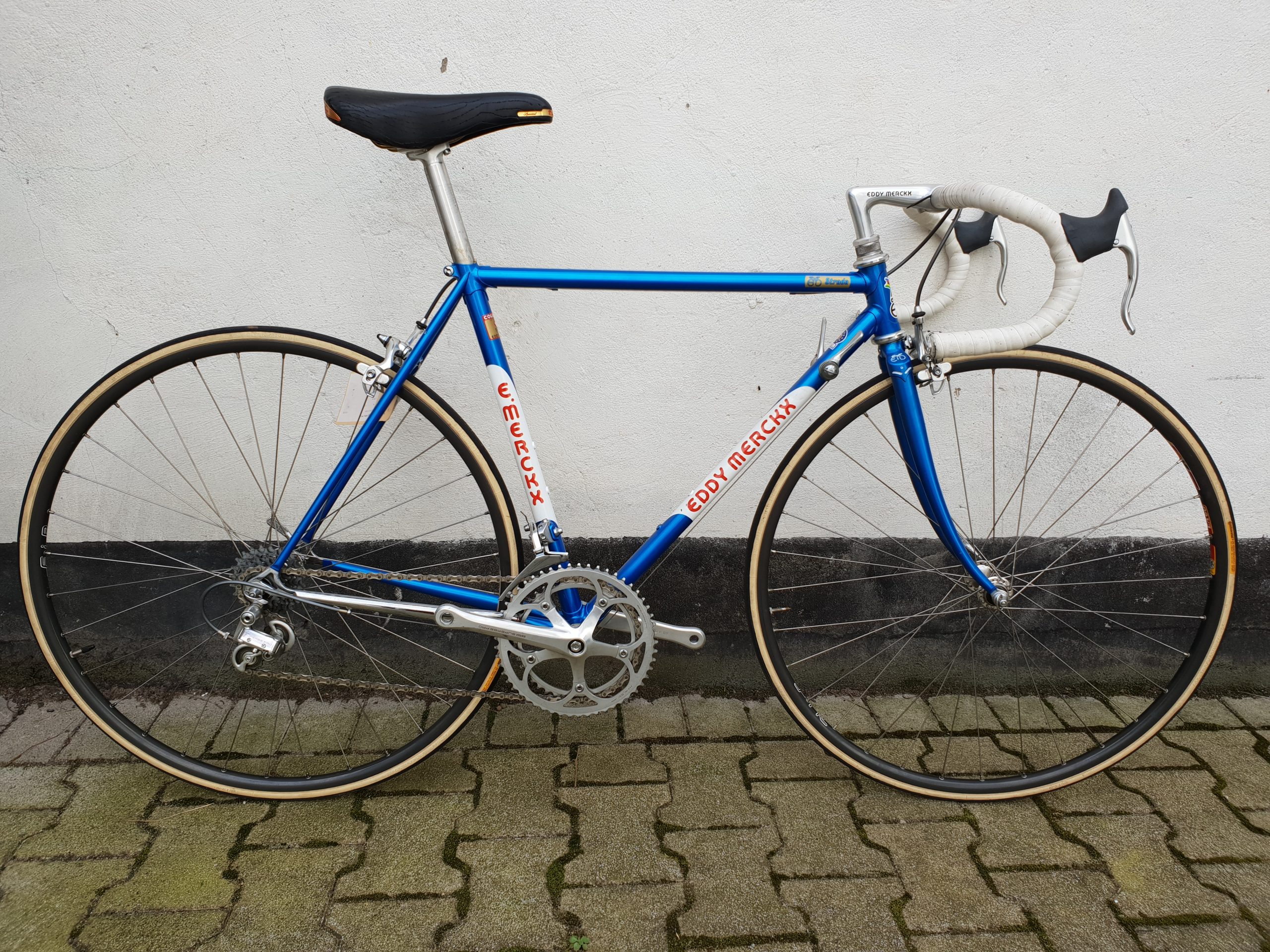 Eddy Merckx Strada 52cm NOS mit Suntour Superbe Pro 2mal7 gebraucht ...