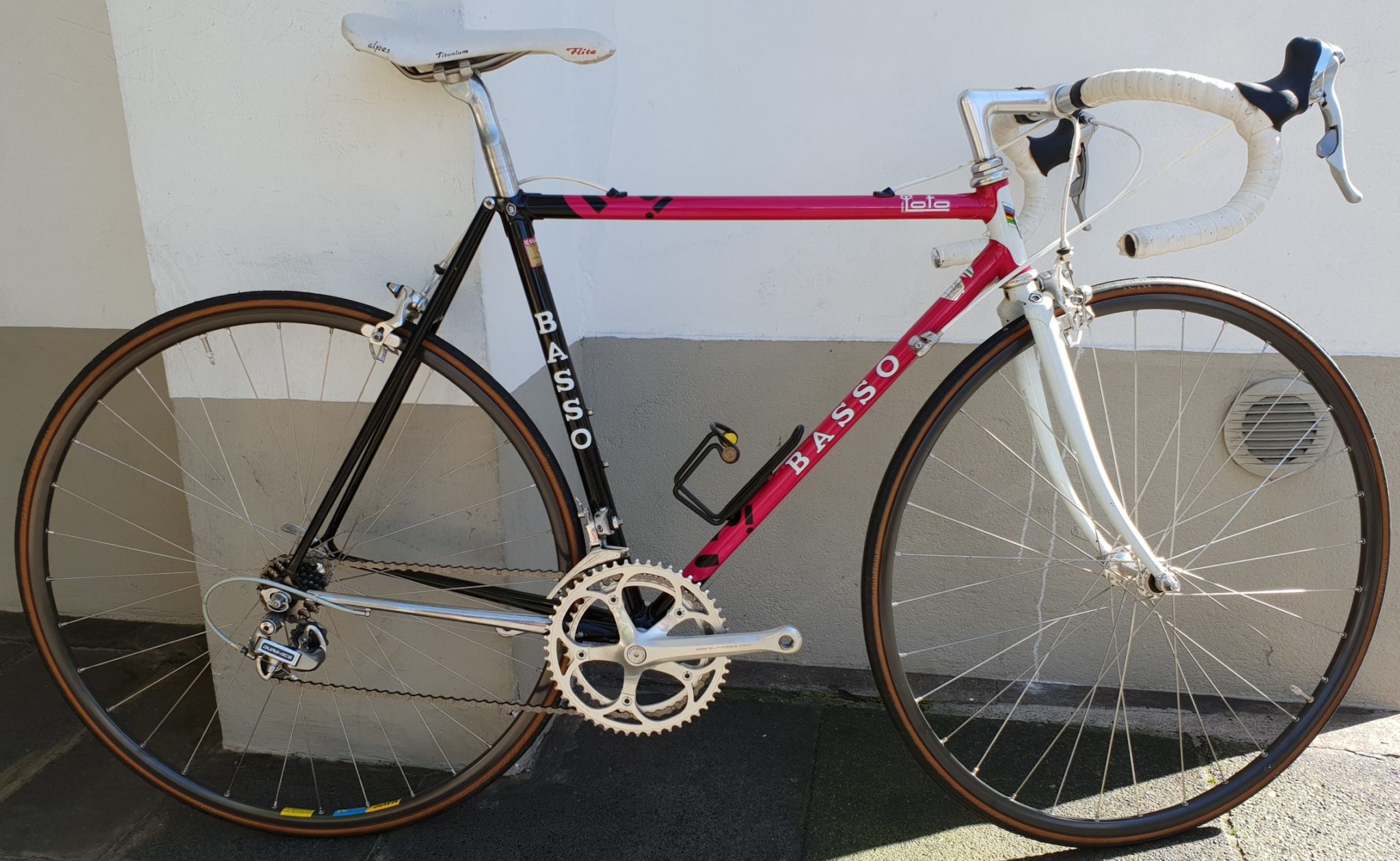 VERKAUFT Basso Loto RH 52cm Suntour Superbe mit Dura Ace Schalthebel ...